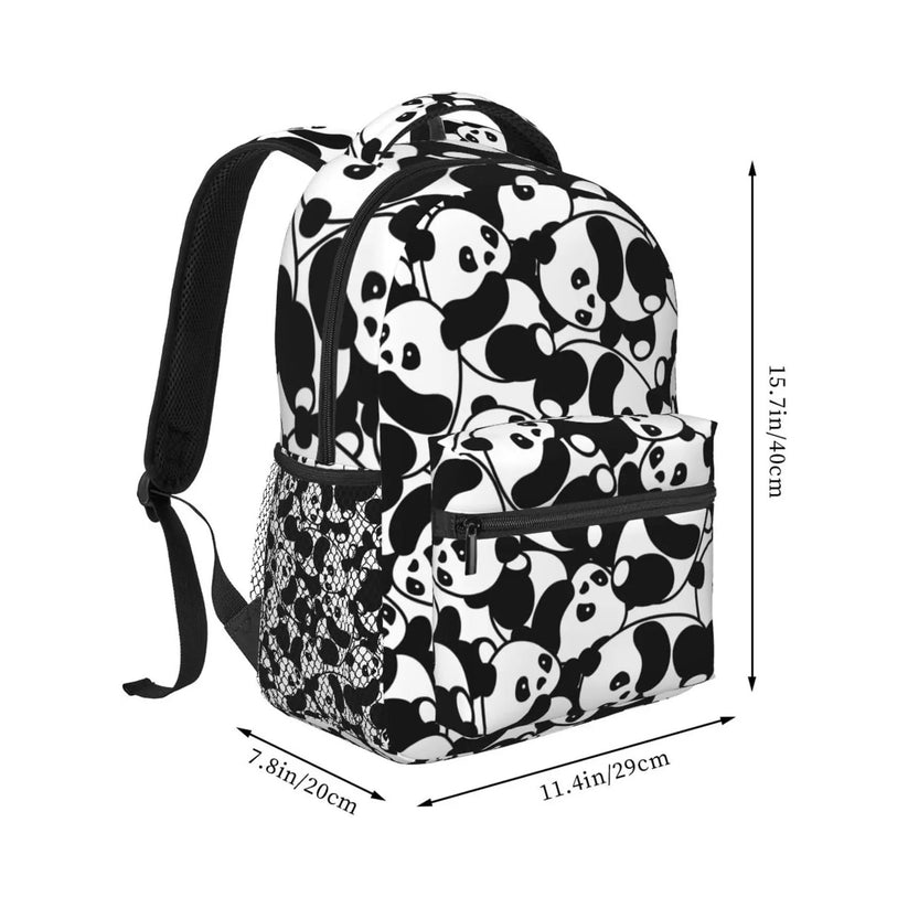 Playful Panda Print Backpacks – Kore Kawaii