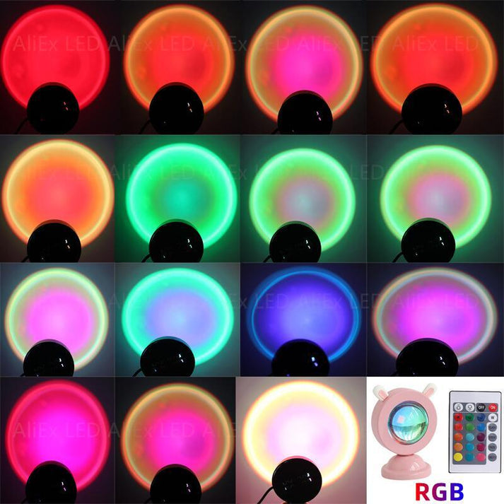 Kawaii Portable Mini Sunset Lamp – Kore Kawaii