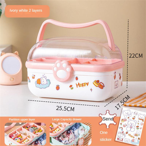 Kawaii Cat Aesthetic Storage Box – Kore Kawaii