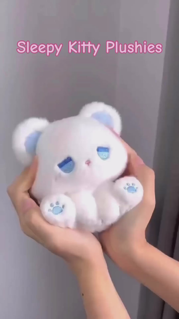 Kawaii Sleepy Kitty Plushies – Kore Kawaii