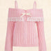 Kawaii Off Shoulder Knit Top – Kore Kawaii